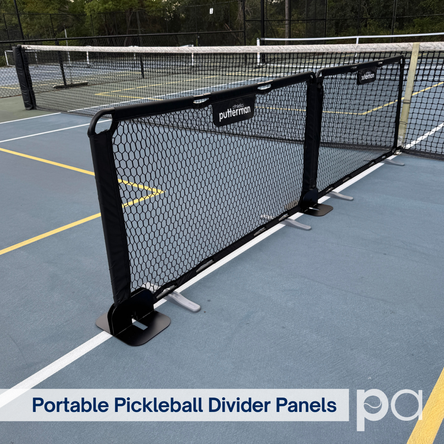 Portable Pickleball Divider Panels - Putterman Athletics